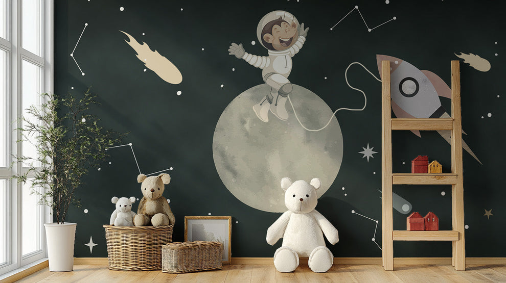 Get Kids Space Wallpaper - Space Pup Odyssey Adventure